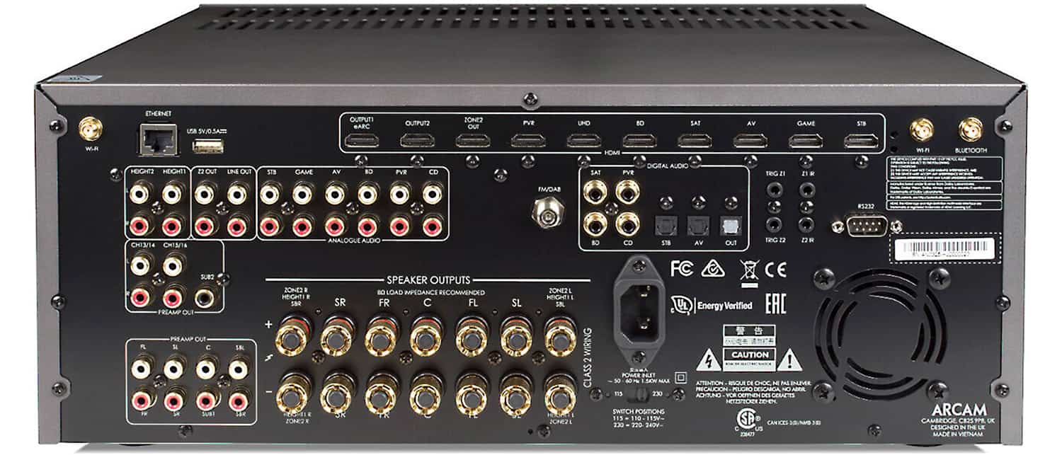 Arcam AV Receivers: the HDA & FMJ Series Compared