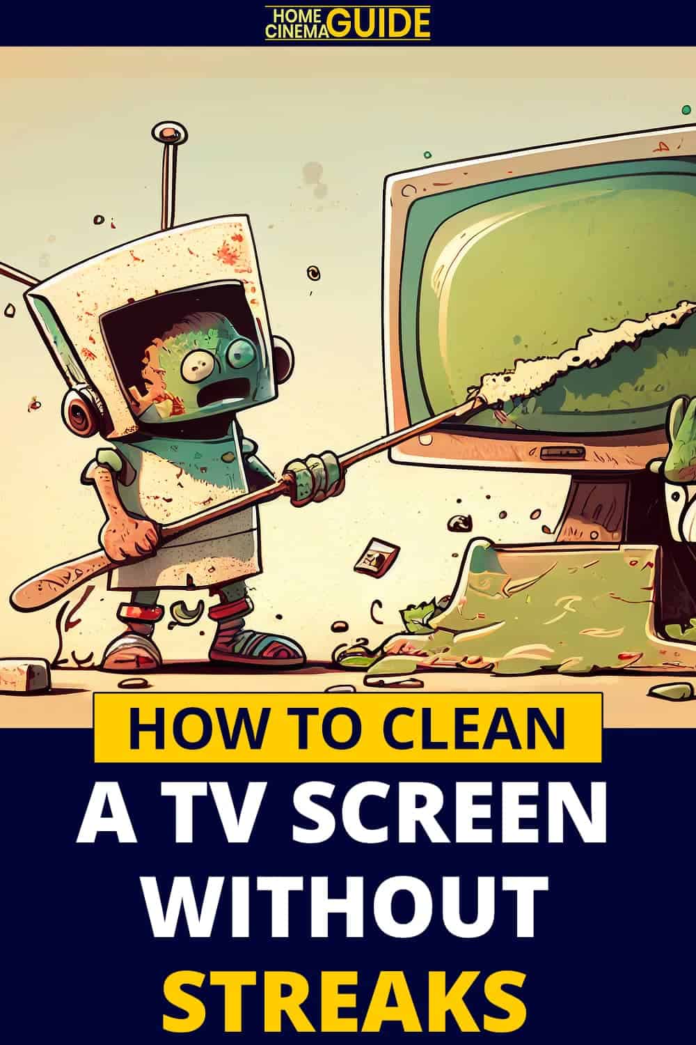 How to Clean a TV Screen: Pro Tips For a Spotless TV Screen | Home ...