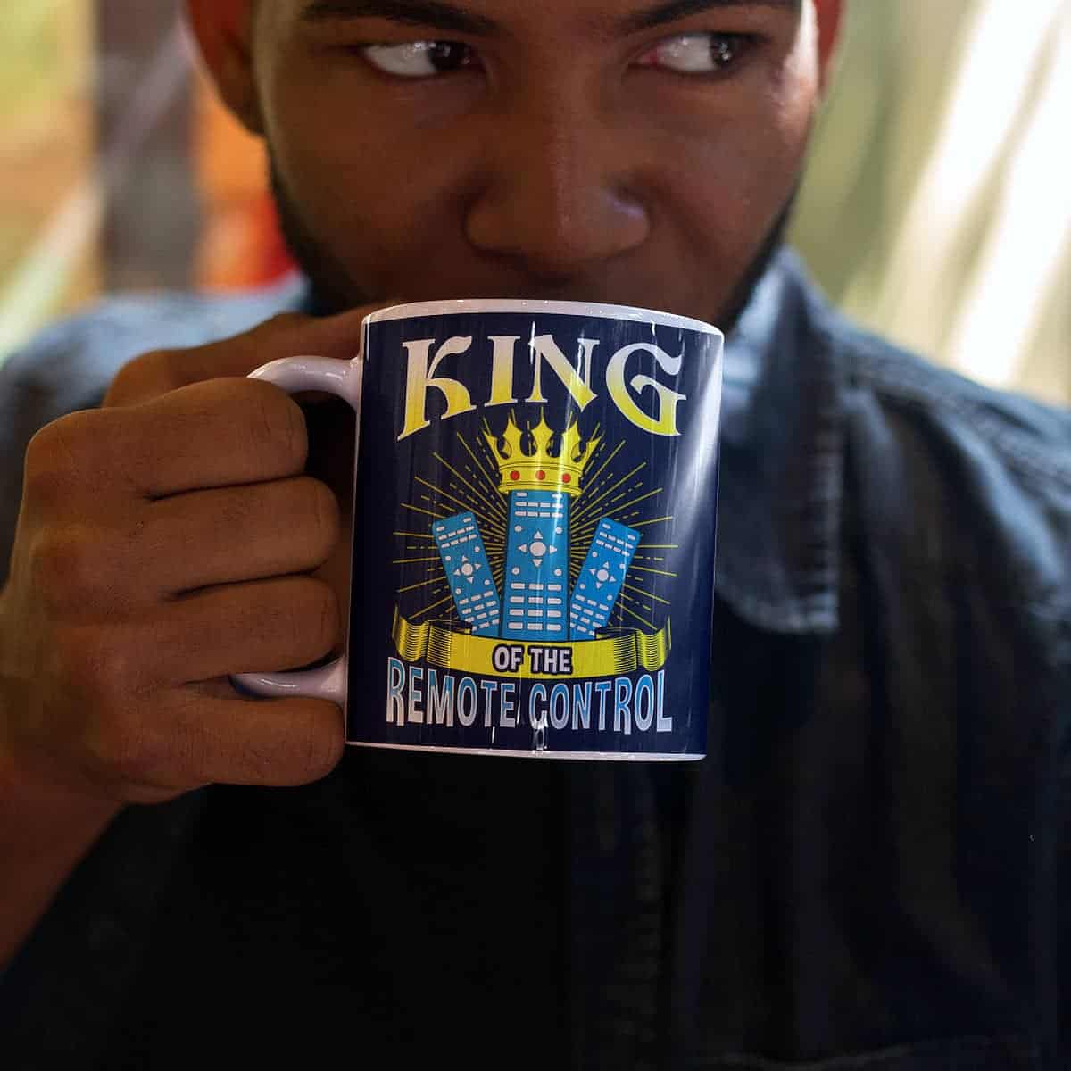 King of the Remote Control Mug | Home Cinema Guide